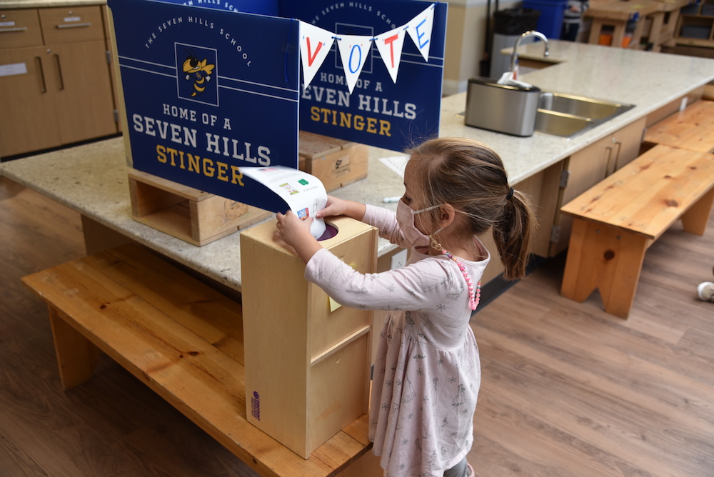Early Childhood Center Celebrates Election Day - Seven Hills School