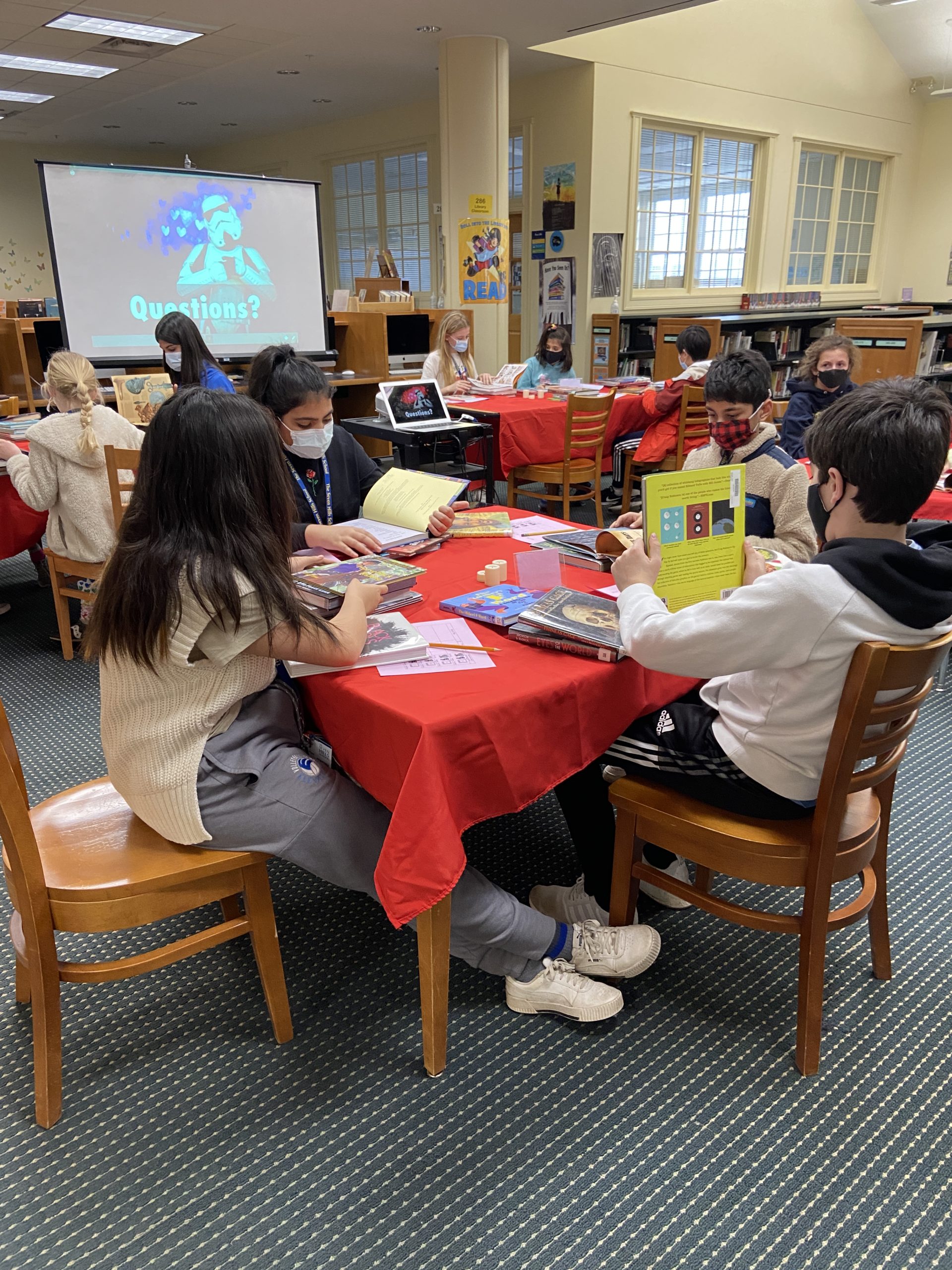 Speed dating non-fiction books with sixth graders - Seven Hills School