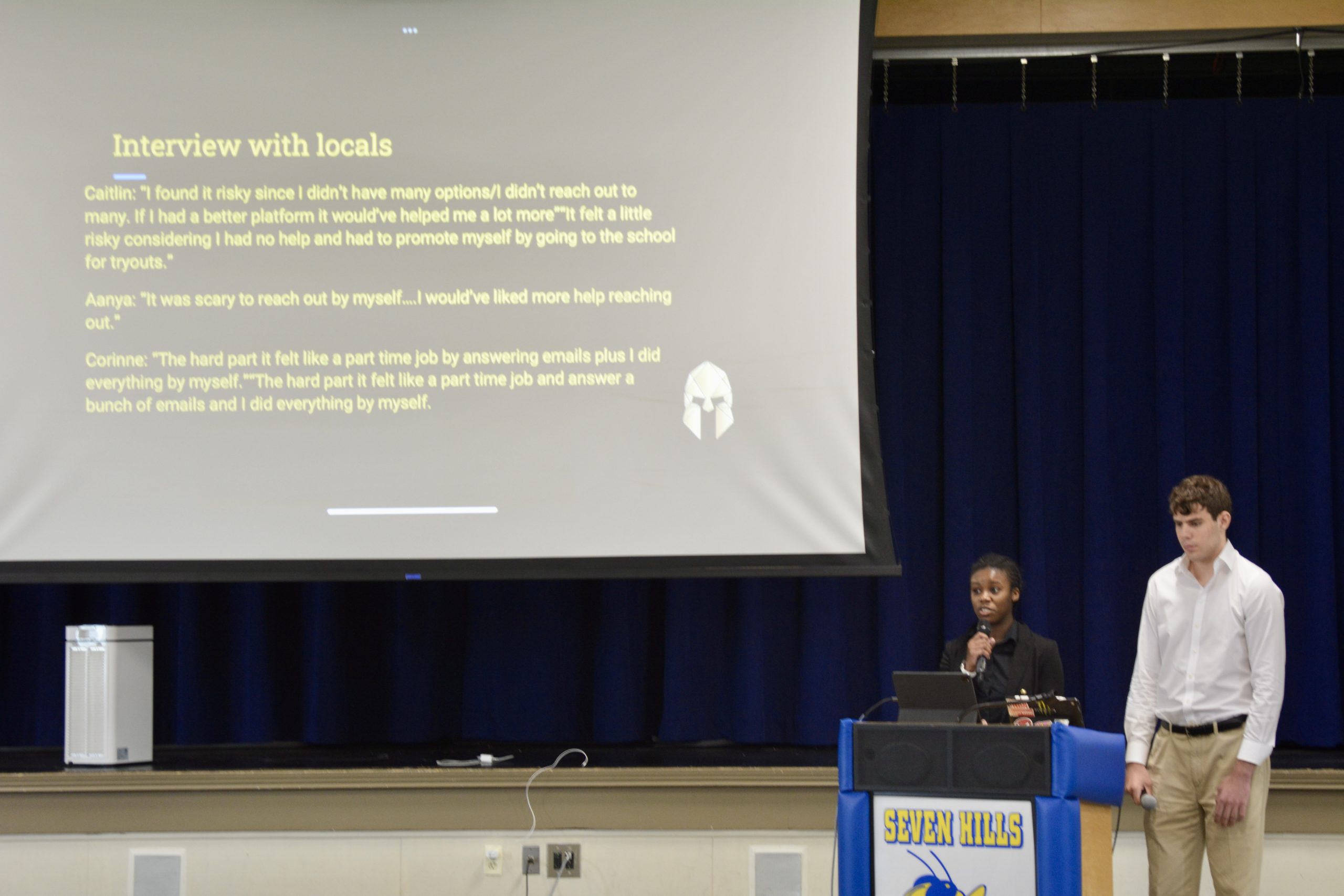 Entrepreneurship Class pitches business ideas - Seven Hills School