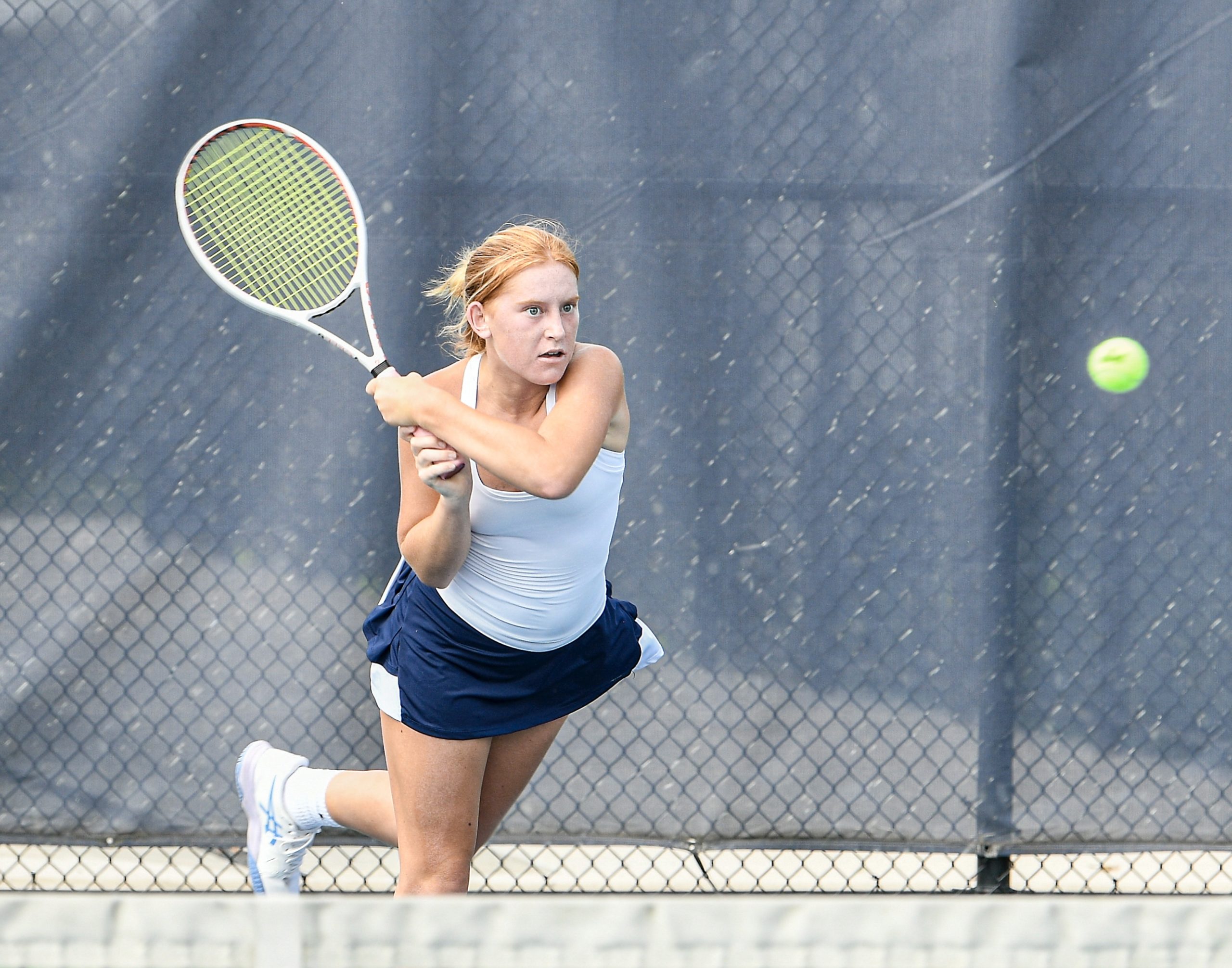 Girls Tennis competes at Districts - Seven Hills School