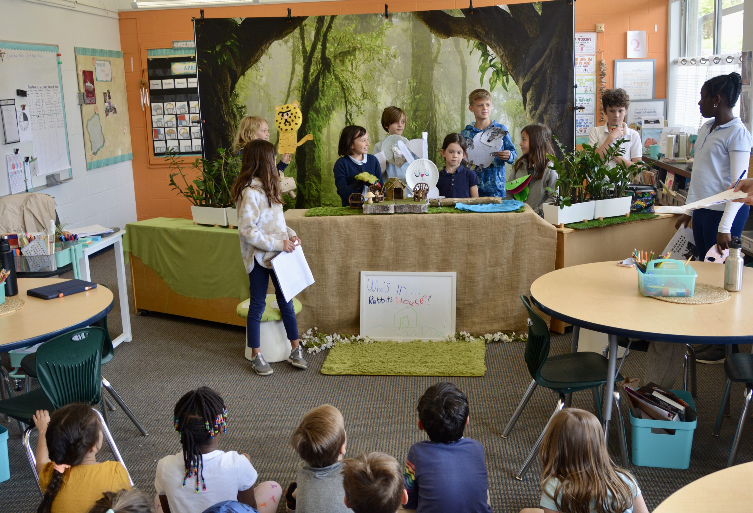 Puppet Show for Reading Buddies - Seven Hills School