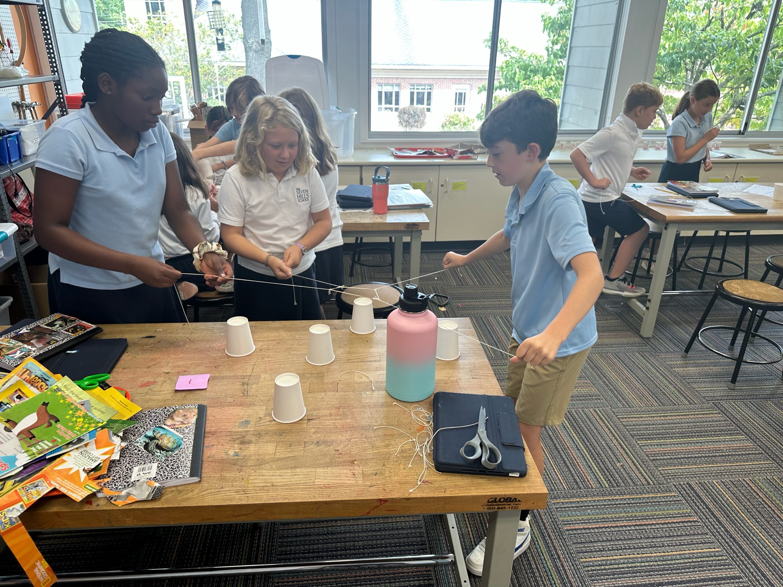 Teamwork in Fourth Grade Science - Seven Hills School
