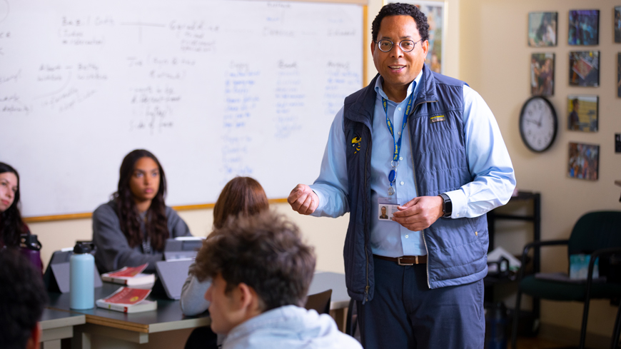 Teachers are the Difference: Marcus Miller - Seven Hills School