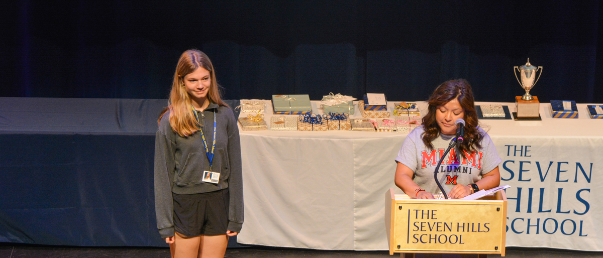 Upper Schoolers Honored at Awards Day - Seven Hills School